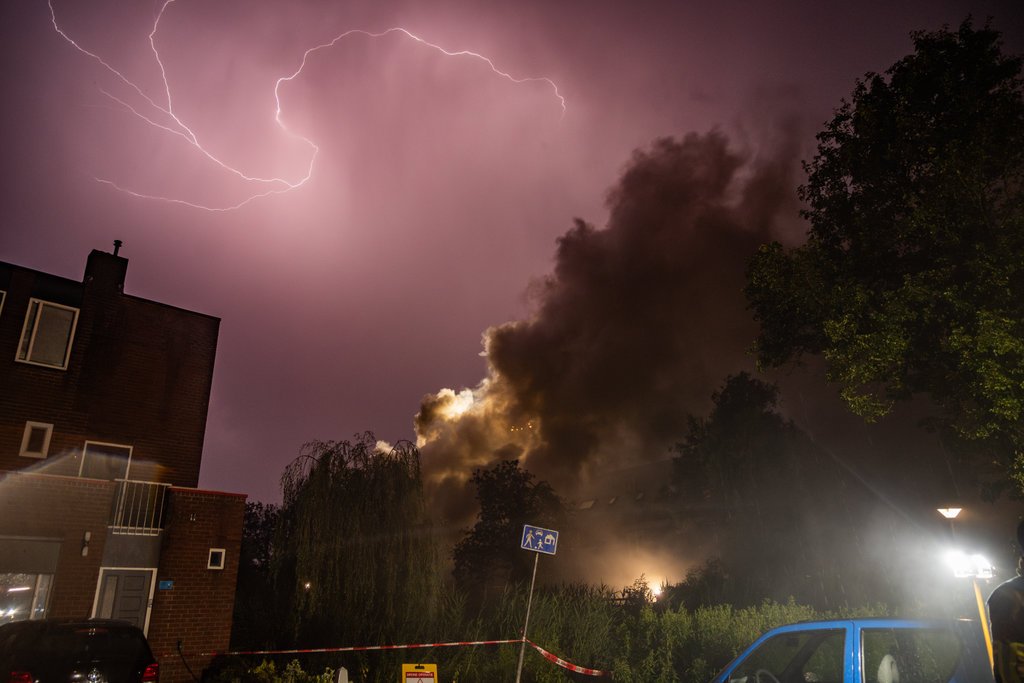 Buurt start inzameling na brand De Linge